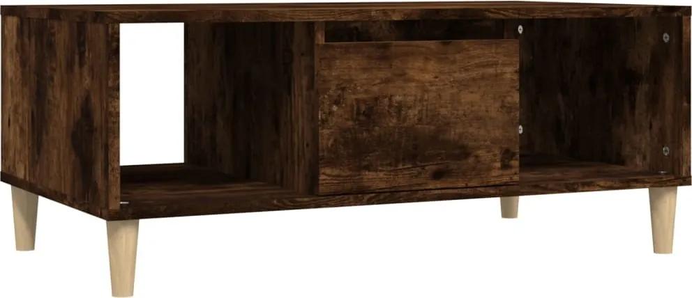 vidaXL Konferenční stolek 90x50x36,5 cm kompozitní dřevo [821065] Barva: hnědý dub