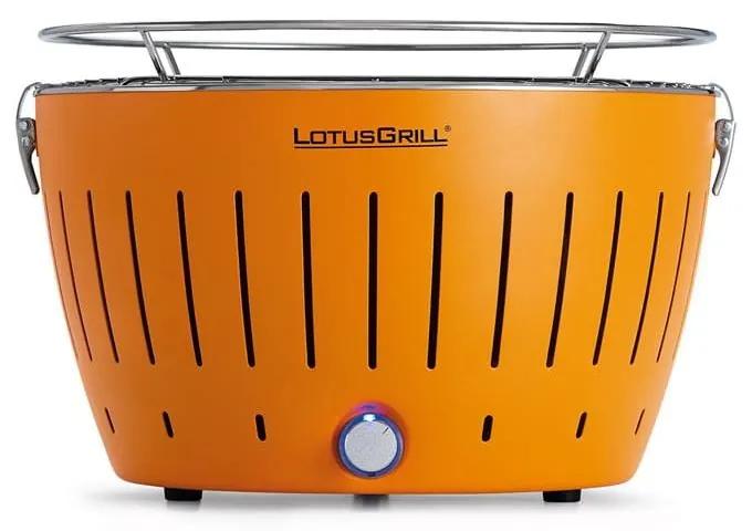 Oranžový bezkouřový gril LotusGrill