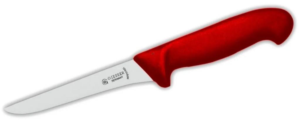 Giesser, Nůž vykosťovací 18 cm - červený