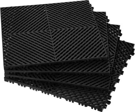 Drenážní rohož Modulární zámkový polštář 39,9 × 39,9 cm odvodňovací dlaždice