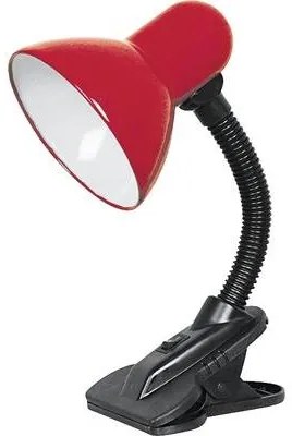 Dětská stolní lampička s klipem 630 ČV, červená Top-light 630 ČV 630 Čv