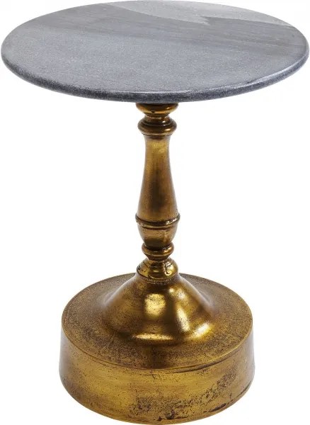 Odkládací stolek Souk Black Marble 51 cm