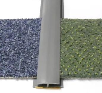 Přechodová lišta na koberec 35mm pvc šedá
