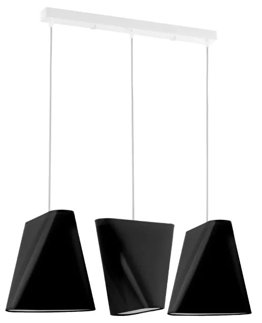 Sollux Lighting Lustr BLUM 3 černý