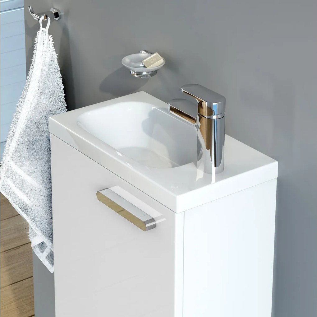 Ravak Chrome 400 R 40 x 22 cm XJGP1100000 umývátko