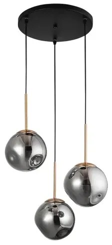 LED lustr Spada 40 chrom