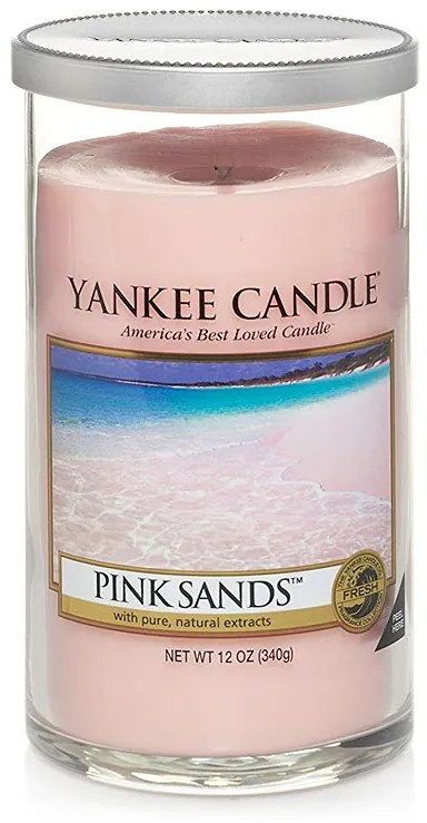Yankee Candle – Décor vonná svíčka Pink Sands, 340 g