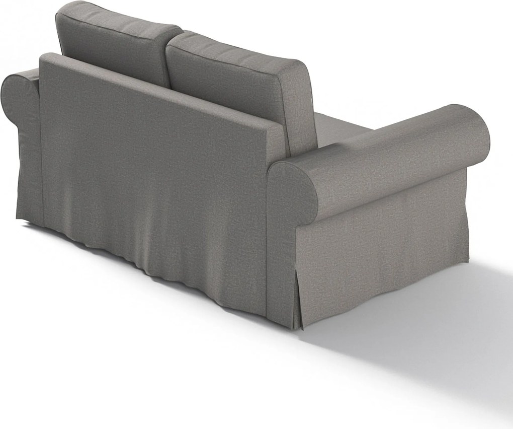 Potah na pohovku IKEA Backabro 2-místná, rozkládací barva šedá látka pletený vzor