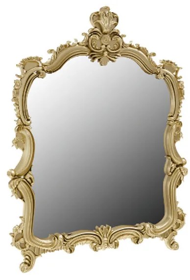Zrcadlo LOPPEZ, 118x83,5x5, radica béžová