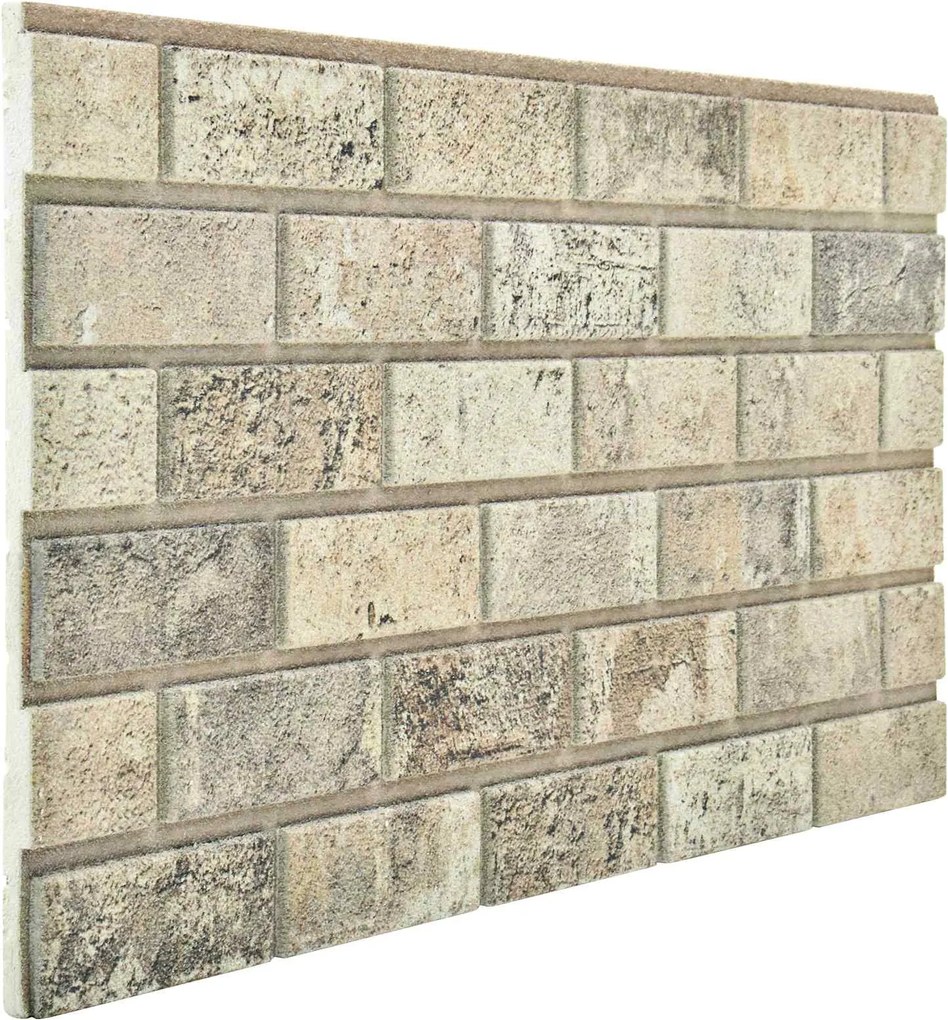 Nástěnné panely 10 ks 100 x 50 cm Písková EPS pěna 153606
