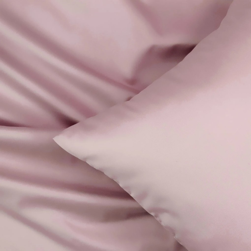 Saténový povlak na polštář Royal - soft pink Velikost: 40 x 40