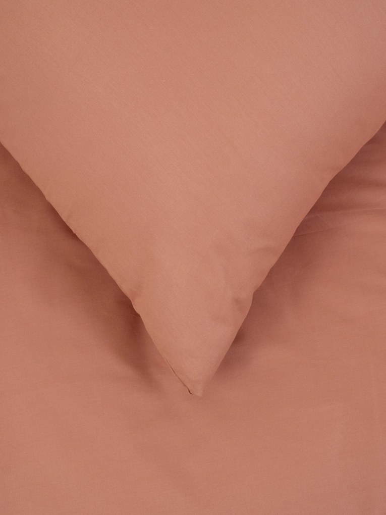 MK Lůžkoviny Bavlněný povlak na polštář Renforcé 50 x 70 cm - Jasmine terakota