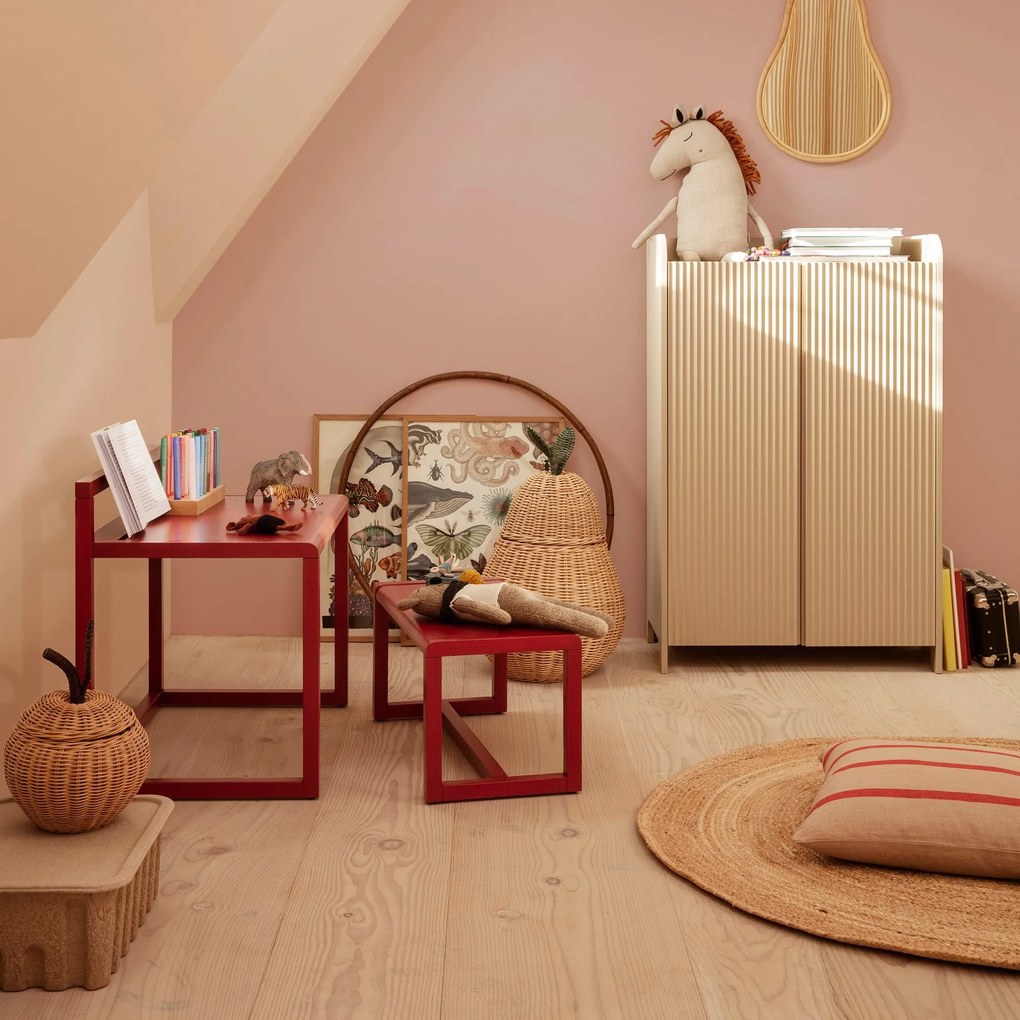 FERM LIVING Lavička Little Architect, Rose