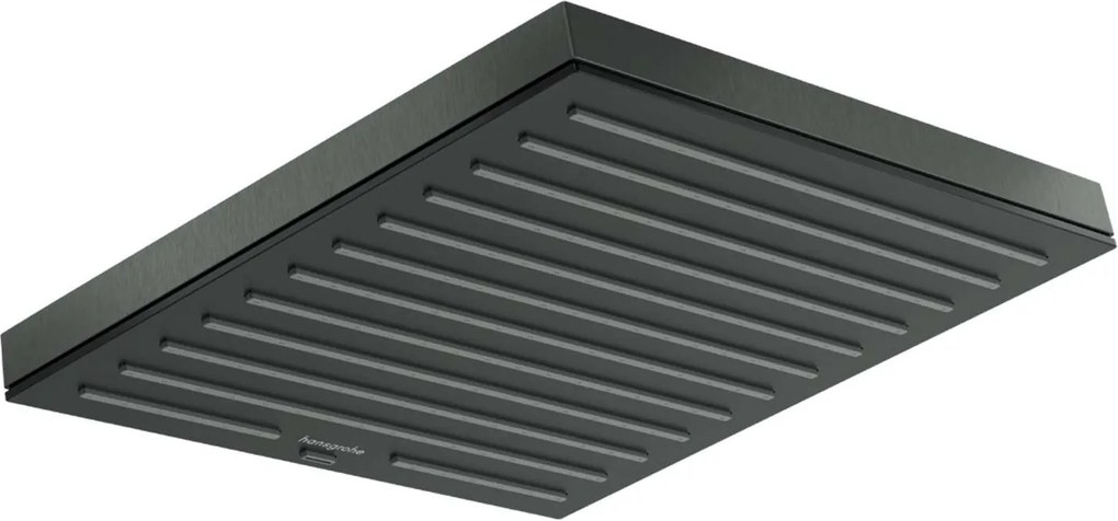 Hansgrohe Pulsify E - Hlavová sprcha, 26x26 cm, EcoSmart, kartáčovaný černý chrom 24331340