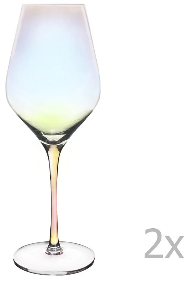 Sada 2 sklenic na bílé víno Orion Luster, 500 ml