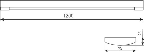 LED Zářivkové svítidlo LED/20/30/40W/230V 3000/4300/6500K 120 cm bílá