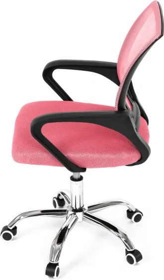 Dětská otočná židle růžová KA-L103 PINK