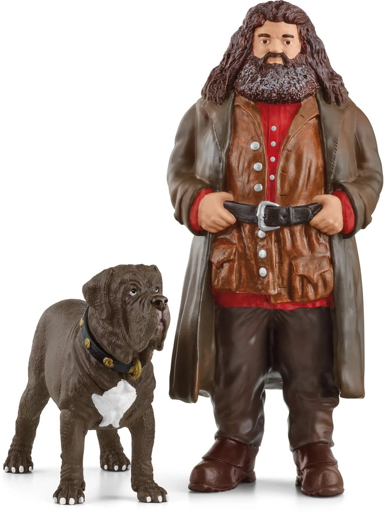 Figurky schleich harry potter - hagrid a tesák 42638