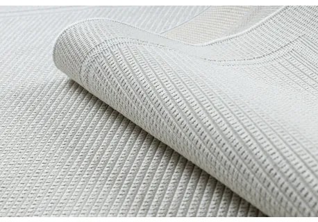 Dywany Luszczow Kusový koberec TIMO 5979 SISAL venkovní rám bílý Rozměr koberce: 160 x 220 cm