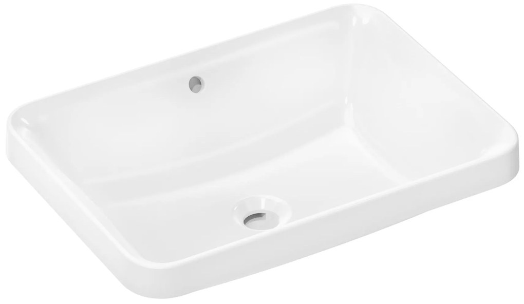 Hansgrohe Xuniva Q umyvadlo 55x40 cm obdélníkový bílá 61066450