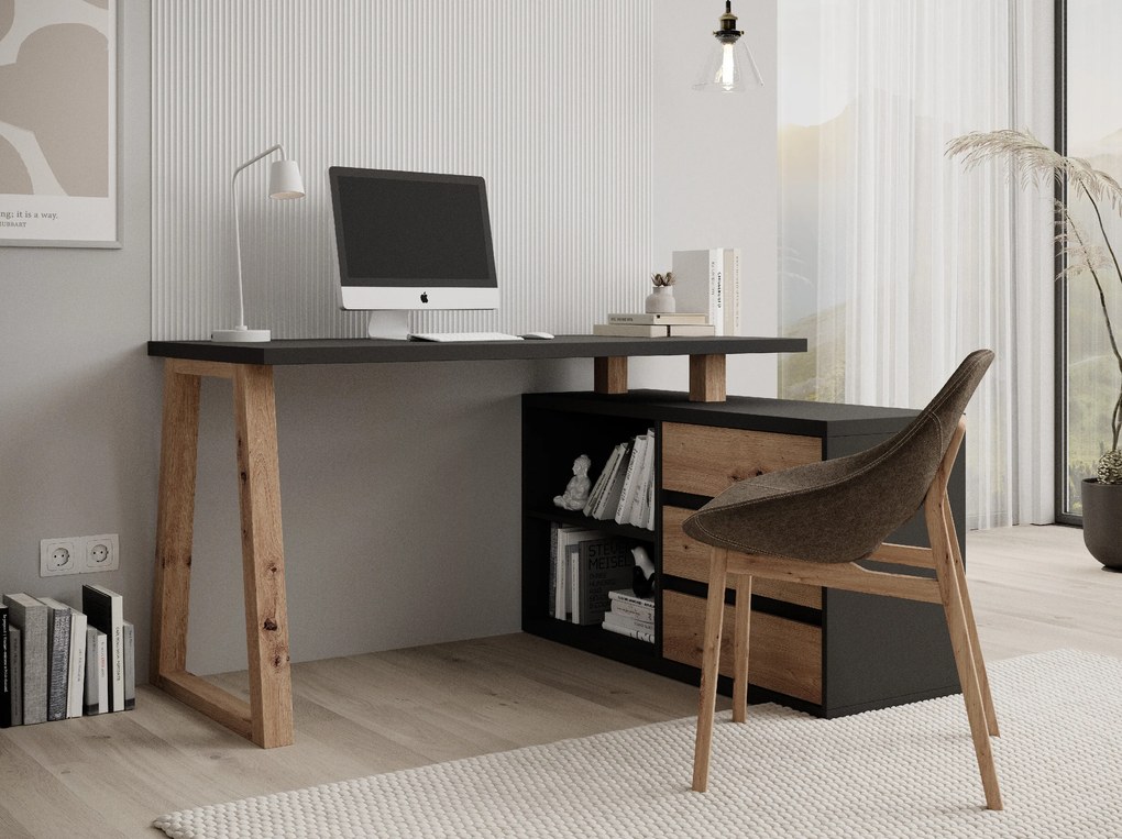ADRK Furniture Rohový stůl Iwo II ADRK-DE-IWO-II-G-ART