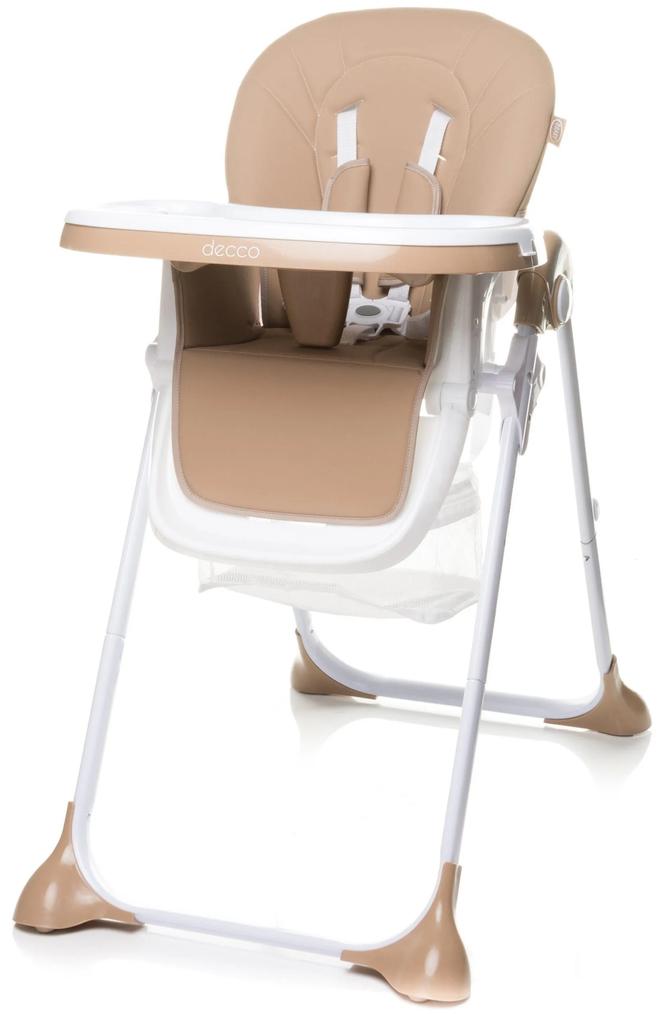 4Baby Jídelní židlička DECCO barva CAMEL | BIANO