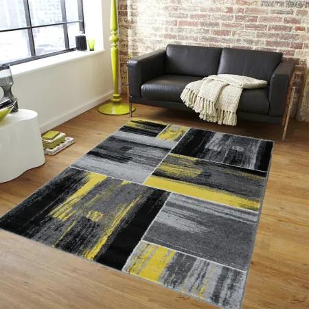 Koberce Breno Kusový koberec HAWAII 1350 Yellow, Žlutá, Vícebarevné, 200 x 290 cm