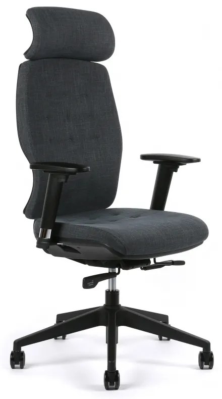 Office Pro Kancelářská ergonomická židle Office Pro SELENE — více barev Černá F85