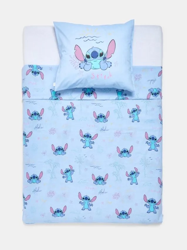 Sinsay - Souprava povlečení Stitch - světle modrá