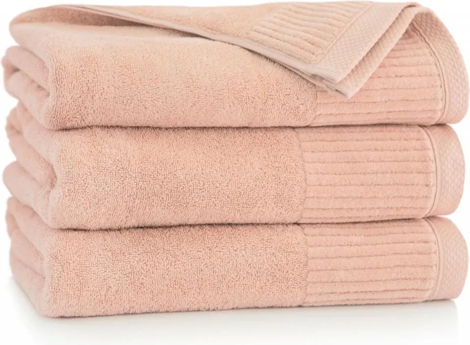 Zwoltex Ručník Lisbona 50x90 růžový landmark 450 g/m2