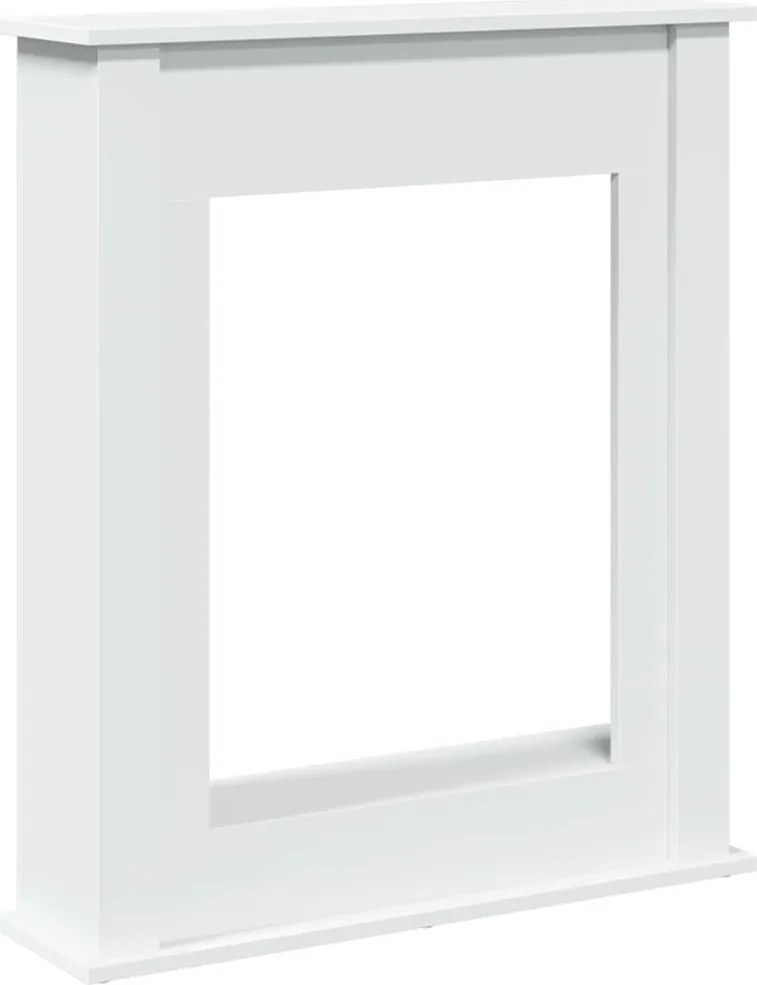vidaXL Krbový rám 75x20x87,5 cm, konstrukční dřevo [854581] Barva: Černá