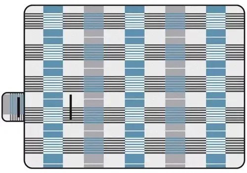 Plážová deka s izolací 200x200cm Trizand 21077