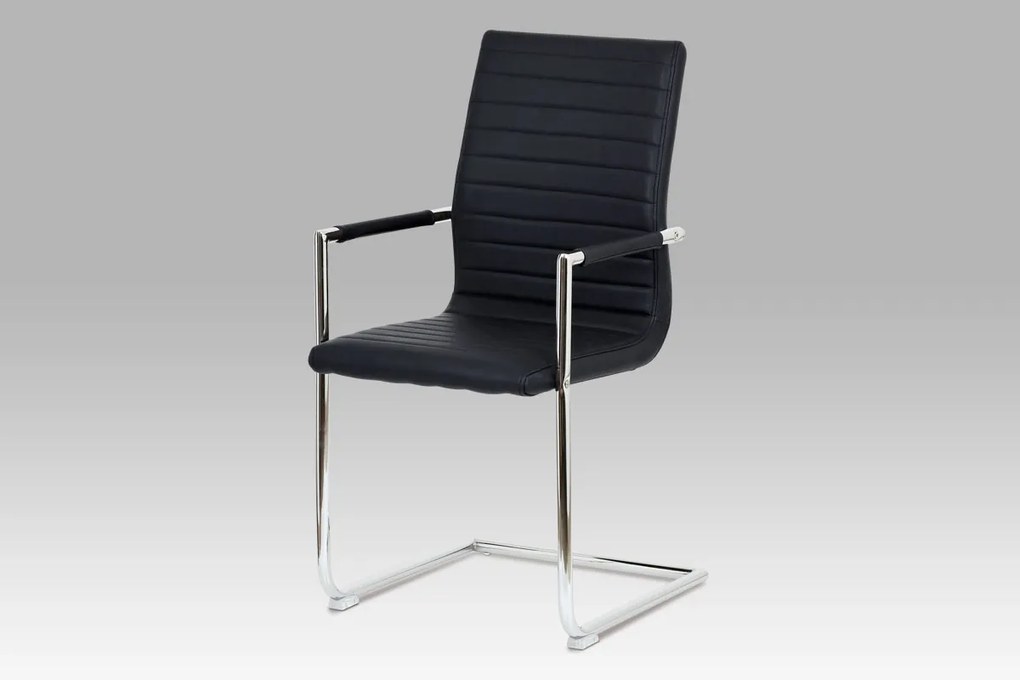 Konferenční židle koženka HC-349 BK