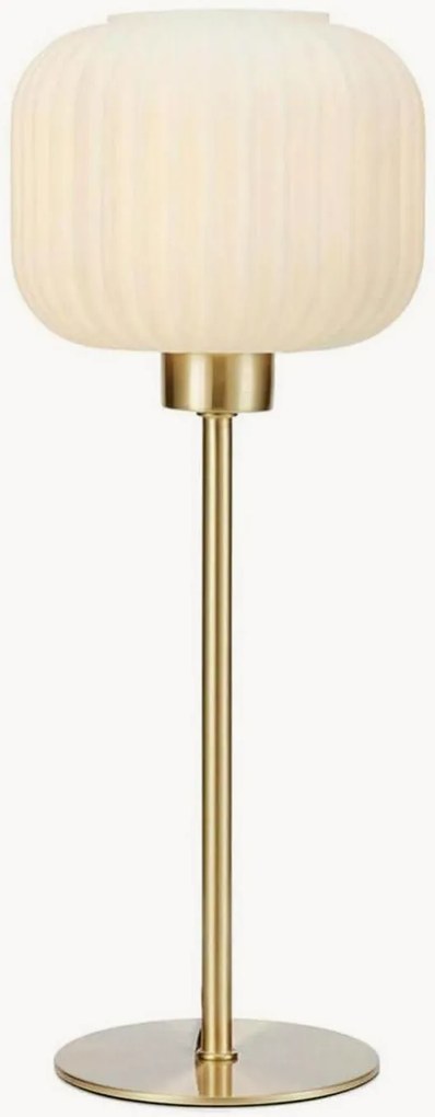 Stolní lampa ze skla Sober