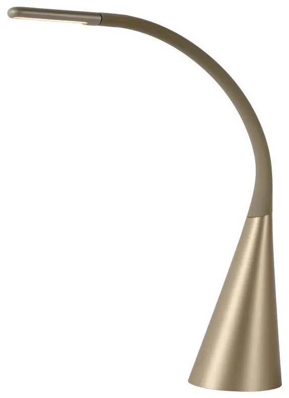 Lucide Lucide 18655/04/02 - LED Stmívatelná stolní lampa GOOSY-LED 1xLED/4W/230V zlatá LC1374