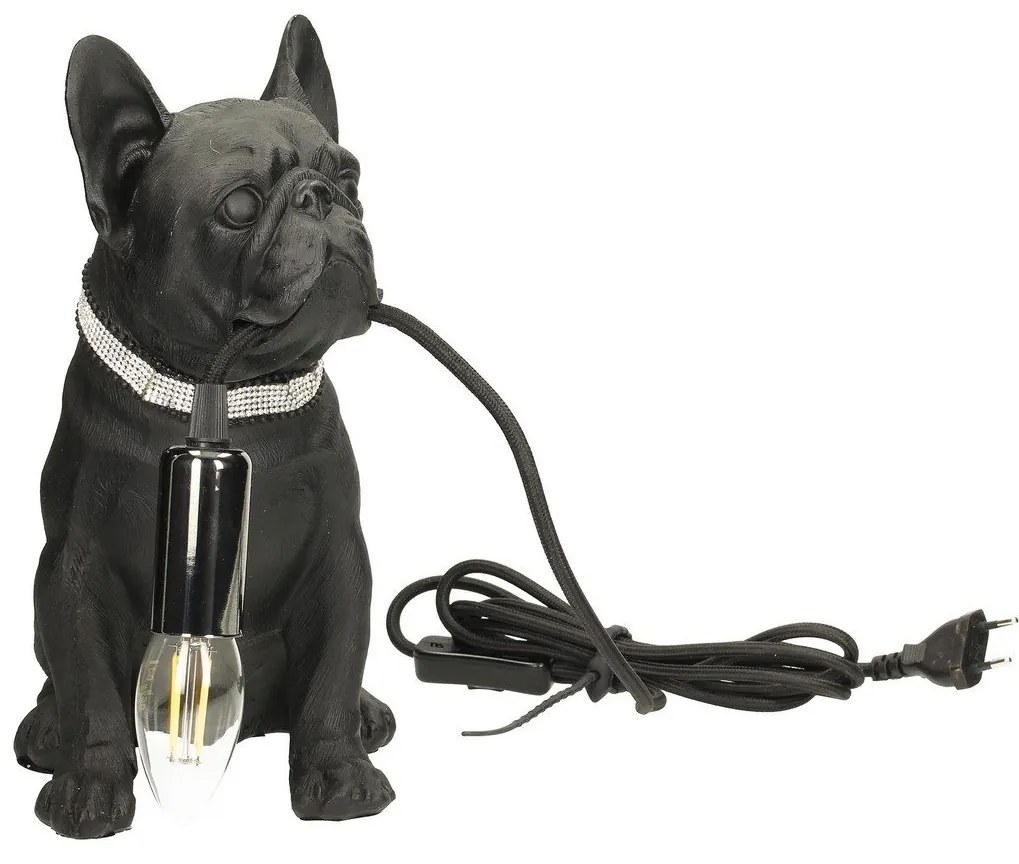 Stolní lampa French Bulldog