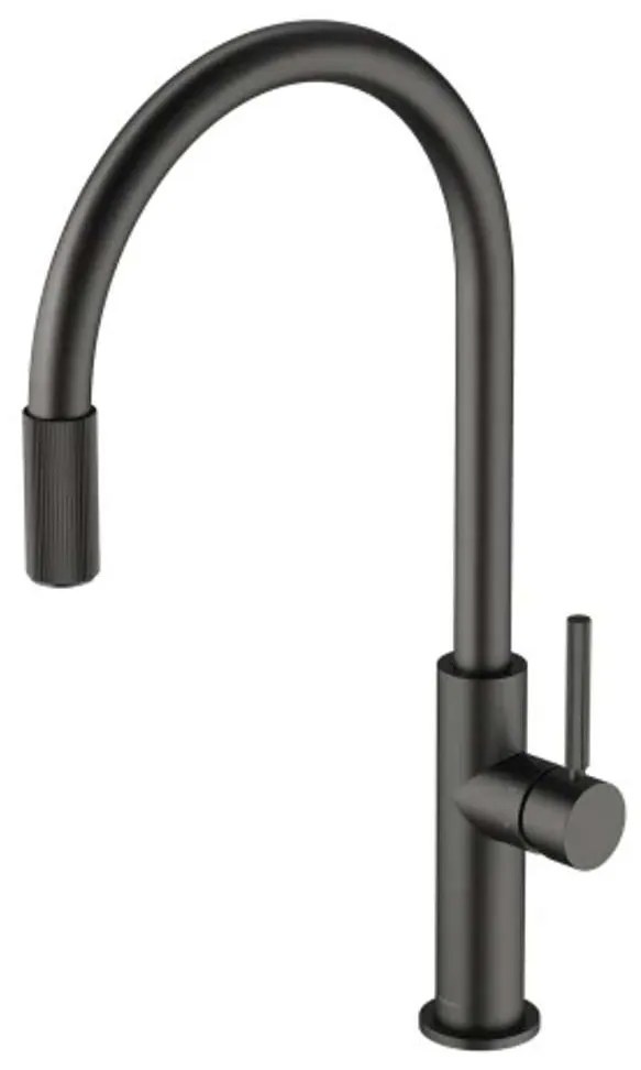 OMNIRES Switch - Dřezová baterie s filtrační funkcí, kartáčovaný grafit SW9057GR