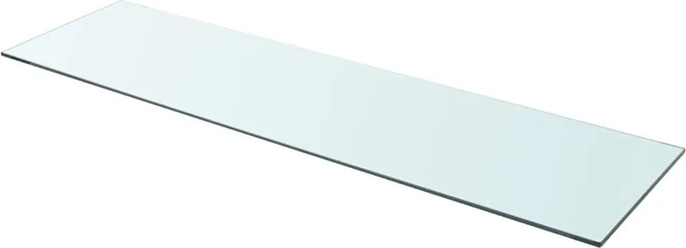 Policové desky 2 ks sklo čiré 110 x 30 cm 3051591