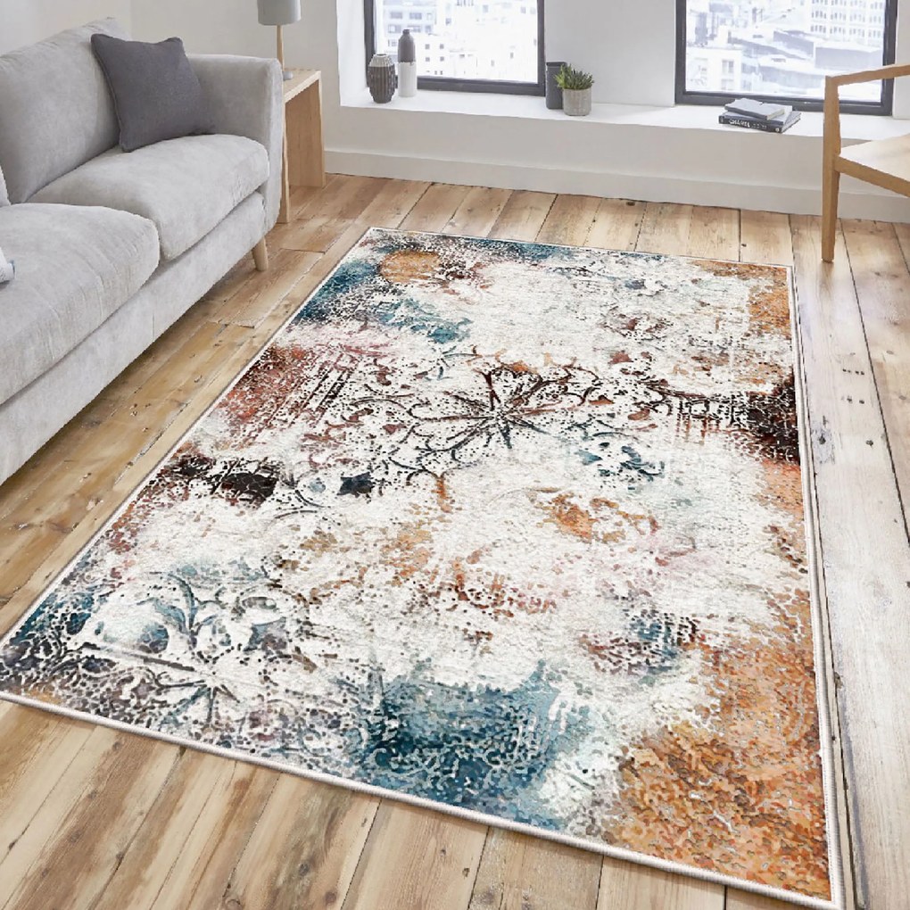 Conceptum Hypnose Kusový koberec Els - E - 2, Vícebarevná Rozměr koberce: 100 x 200 cm