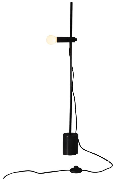 ACA DECOR Stojací lampa HERA max. 40W/E14/230V/IP20, černá