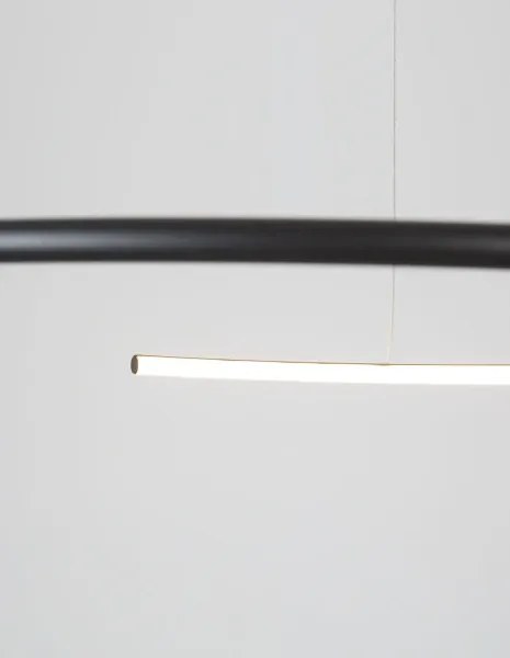 LED lustr Breda 70 černé