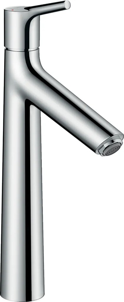Hansgrohe Talis S, vysoká umyvadlová baterie 190 s táhlem a odtokovou soupravou, chromová, 72031000
