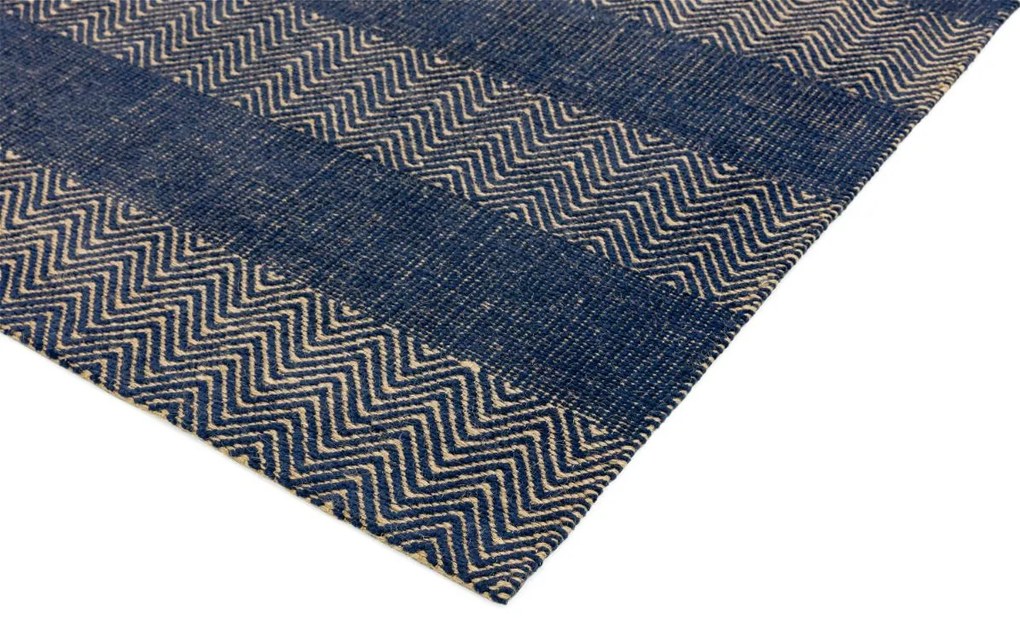 Modrý koberec Rebel Navy Blue Rozměry: 100x150 cm