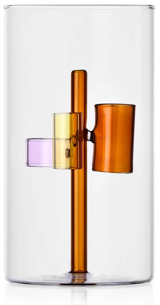 Ichendorf Milano designové vázy Iris Vase 3 Amber