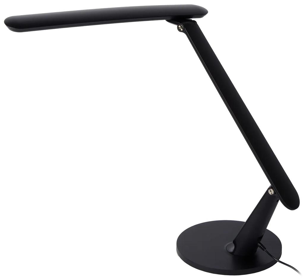 Lucide 24657/10/30 stolní LED lampa Practico černá, 10W, 2700K/6000K, 47,5cm
