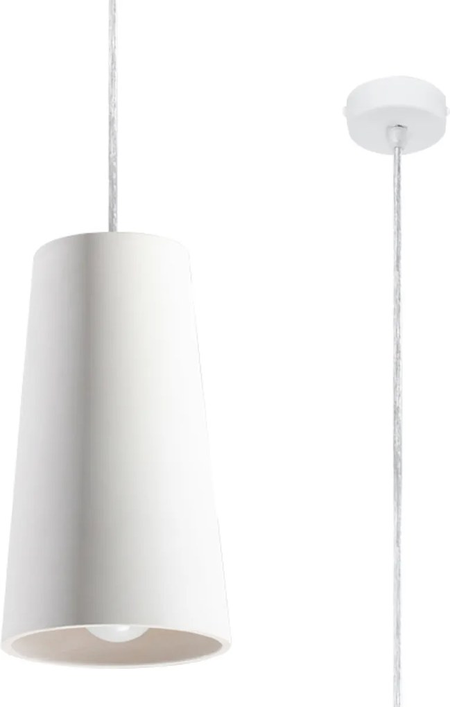 Sollux Lighting Keramická závěsná lampa GULCAN