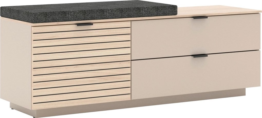 XXXLutz ŠATNÍ LAVICE, 130/51/38 cm Xora - Šatní skříně - 002737048102