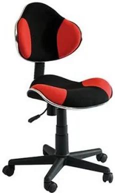 Dětská židle Q-G2 - černo-červená