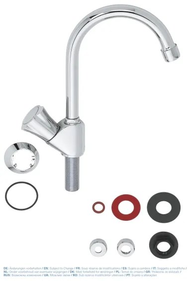 GROHE 20393001 - Stojánkový ventil COSTA L DN 15 lesklý chrom