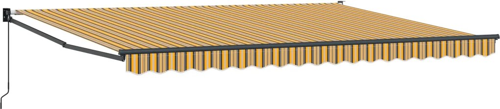 Stahovací markýza Vícebarevný 450 × 300 cm 3330951